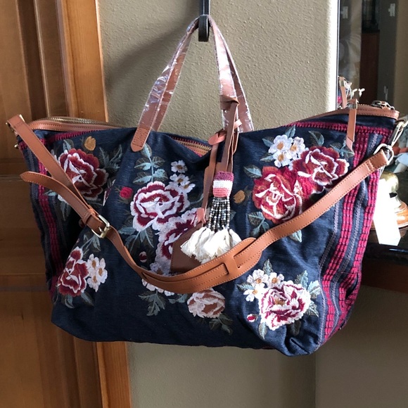 Johnny Was | Bags | Nwt Johnny Was Drogon Weekend Tote Bag | Poshmark